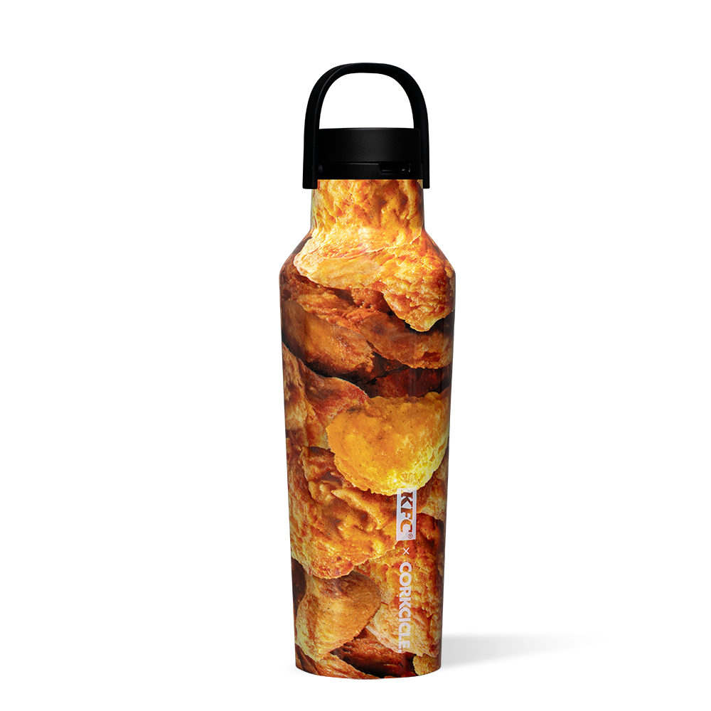 Insulated Water Bottle with Straw - KFC x Corkcicle Sport Canteen ...