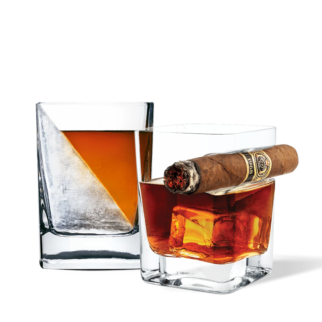 Whiskey Wedge + Cigar Glass Bundle | CORKCICLE.